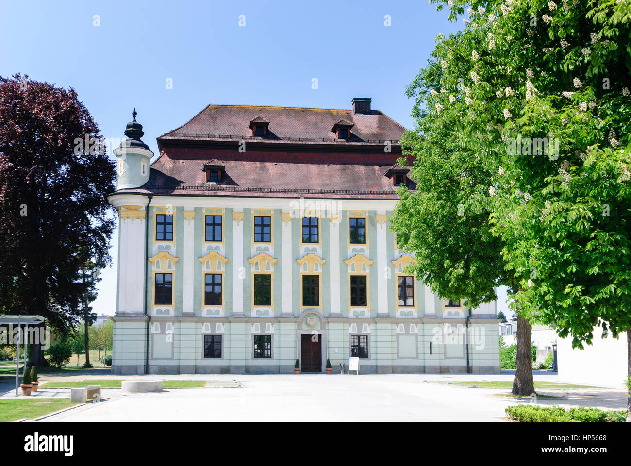 Traun, Schloss Traun castle, Zentralraum, Oberösterreich, Upper Austria ...