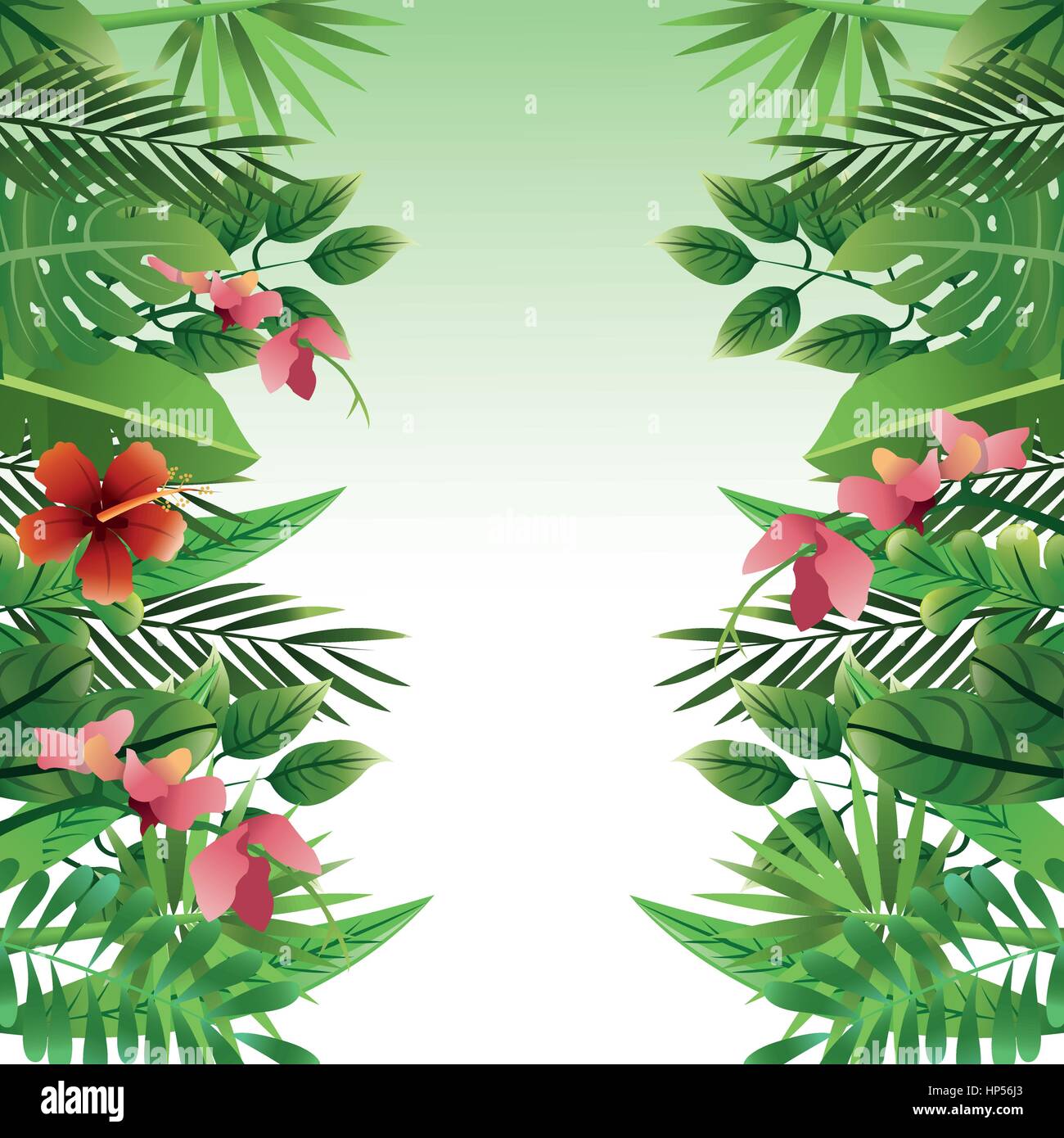 Foliage concept with icon design, vector illustration 10 eps graphic ...
