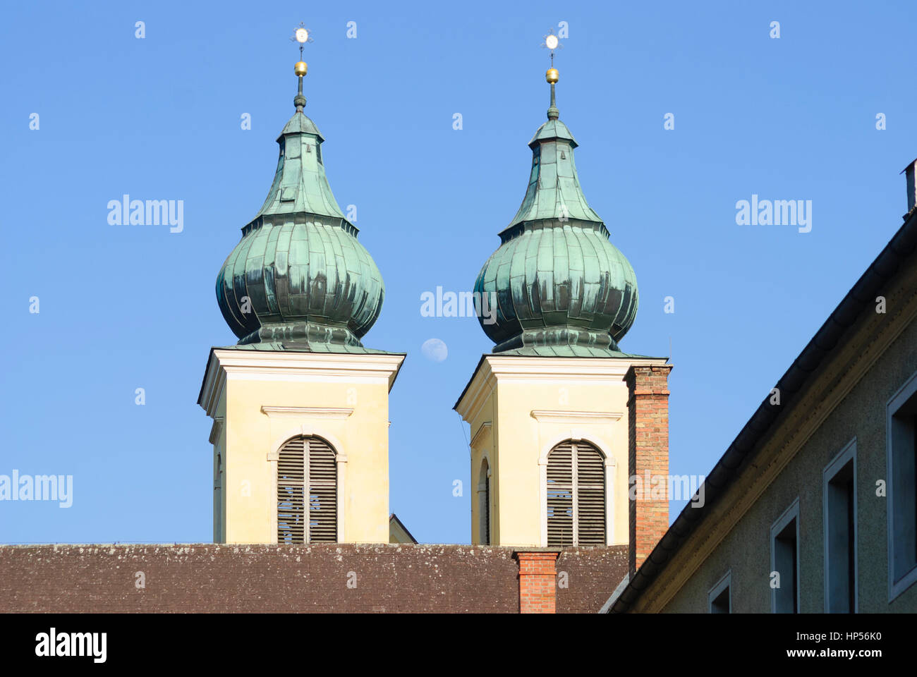 Lambach, Benedictine monastery, Zentralraum, Oberösterreich, Upper ...
