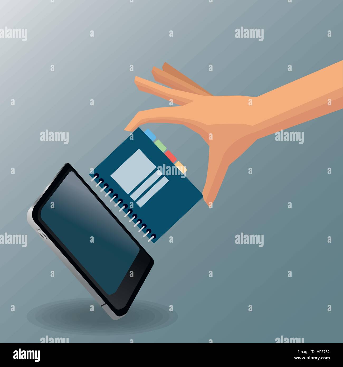 Mobile tools concept with icon design, vector illustration 10 eps ...