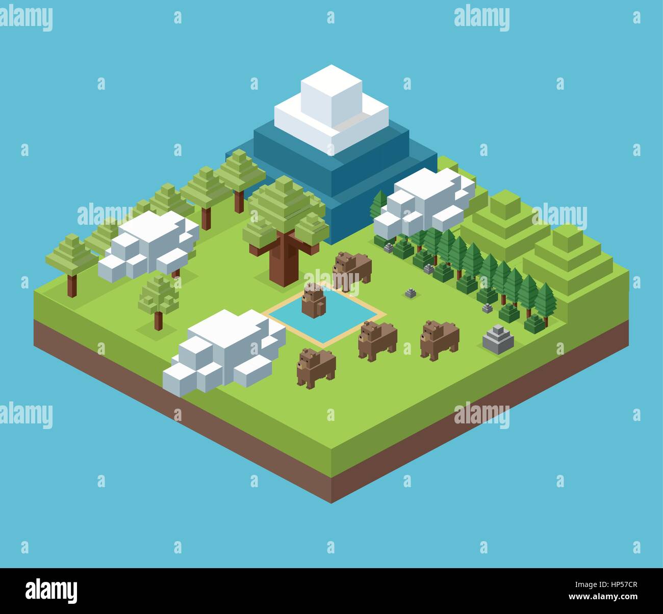 Isometric concept with icon design, vector illustration 10 eps graphic ...