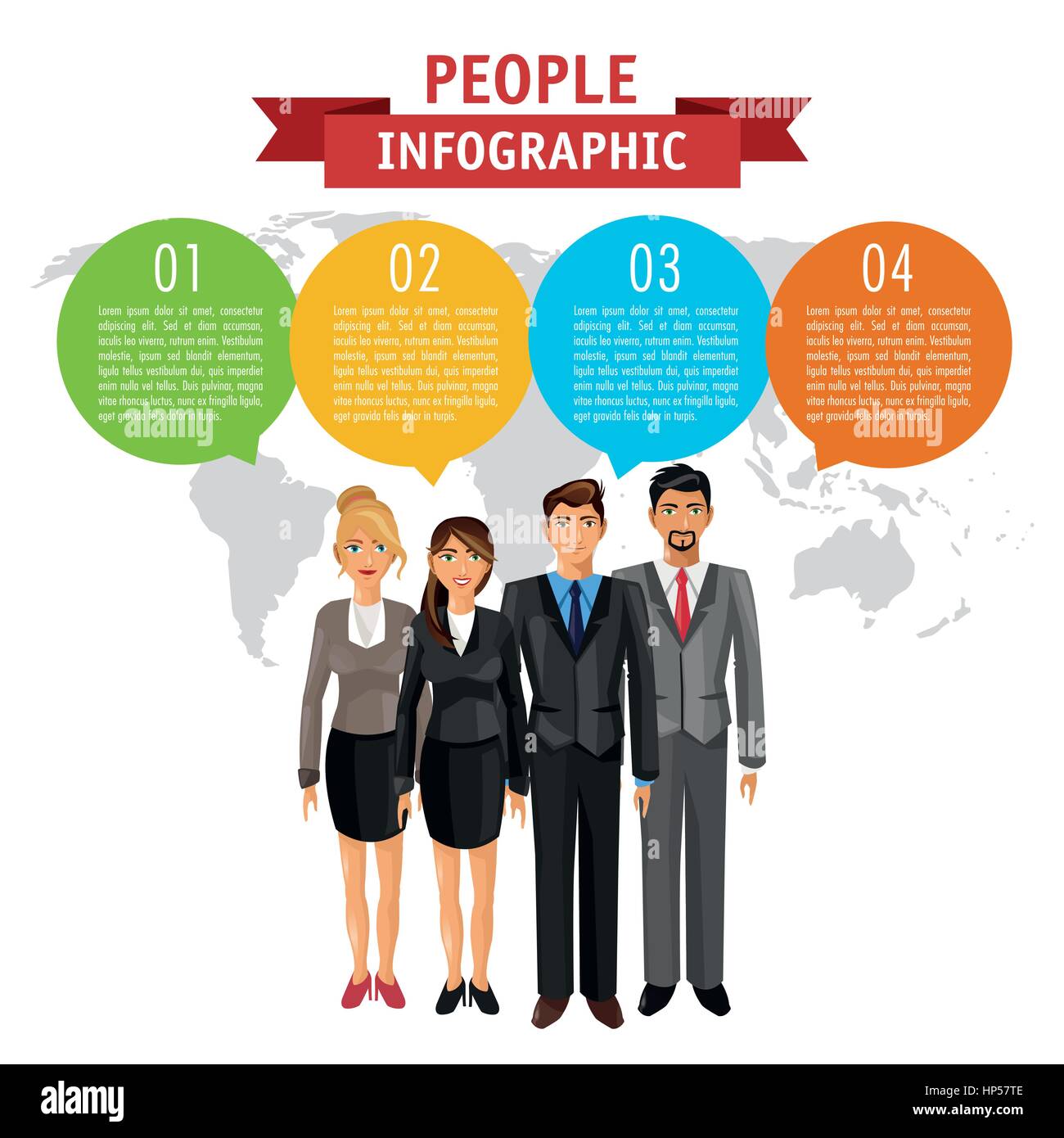 People infographic design Stock Vector Image & Art - Alamy