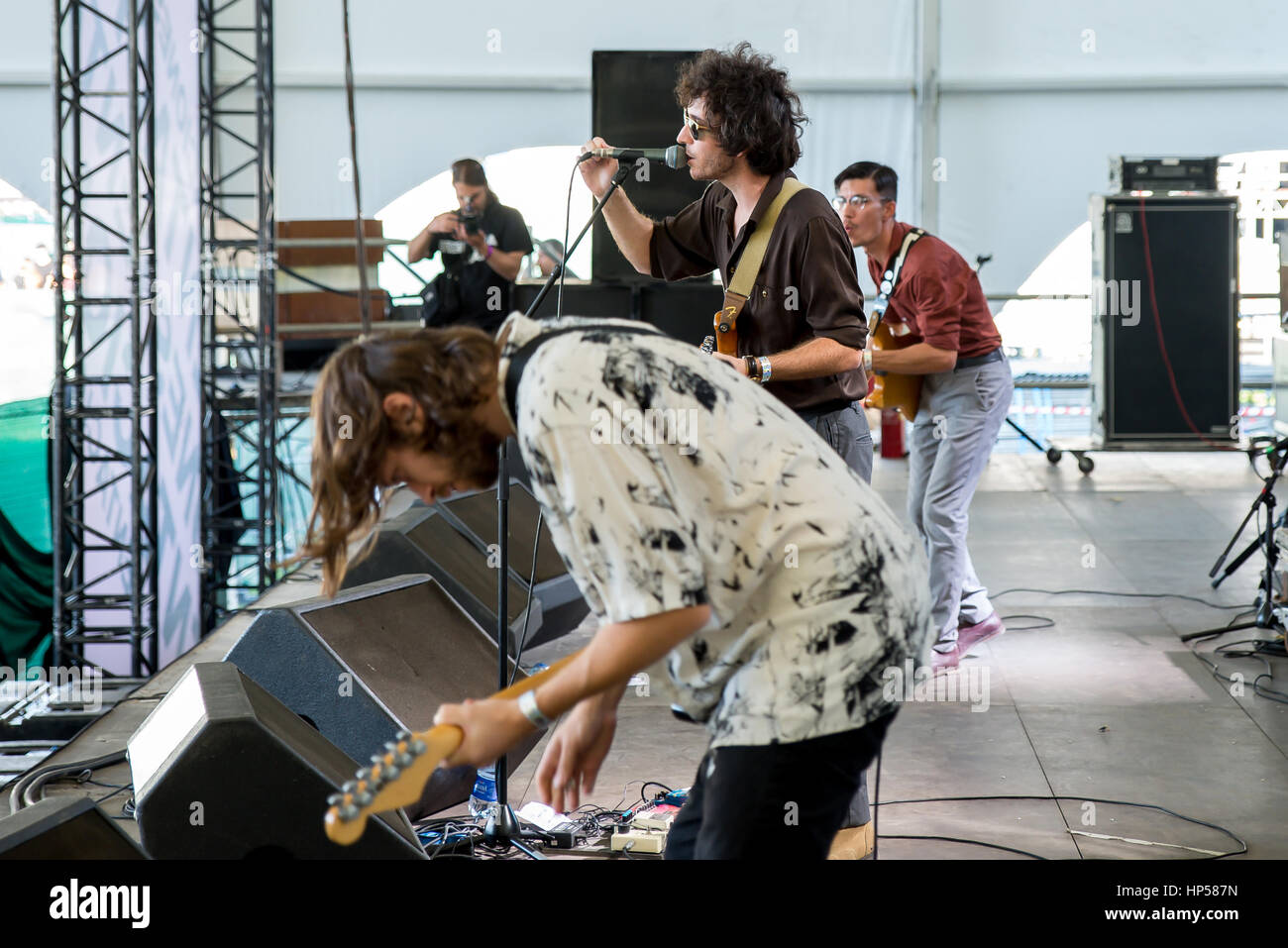 MADRID - SEP 12: Polock (band) in concert at Dcode Festival on ...