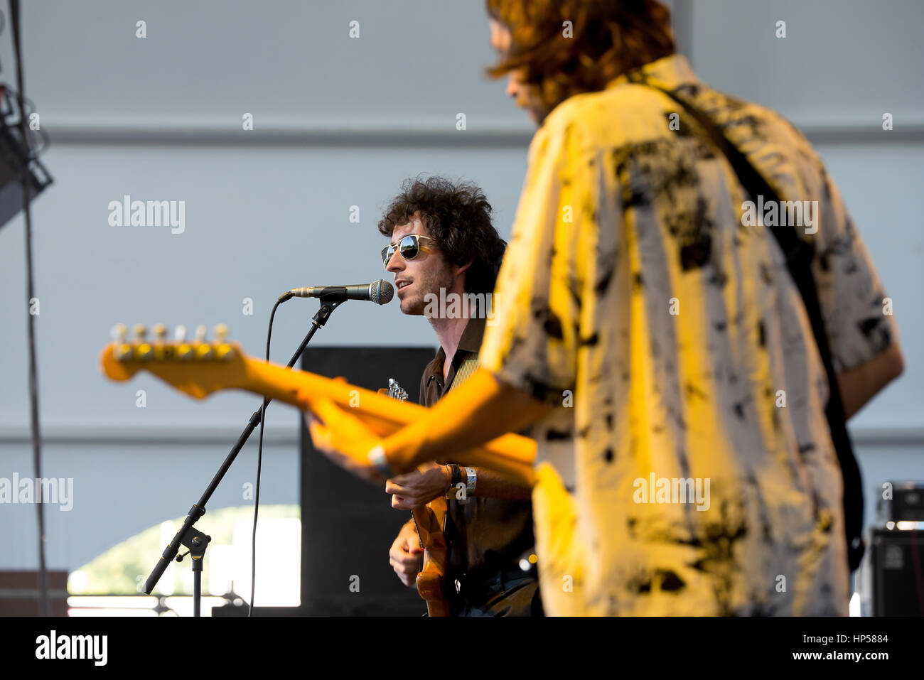 MADRID - SEP 12: Polock (band) in concert at Dcode Festival on ...