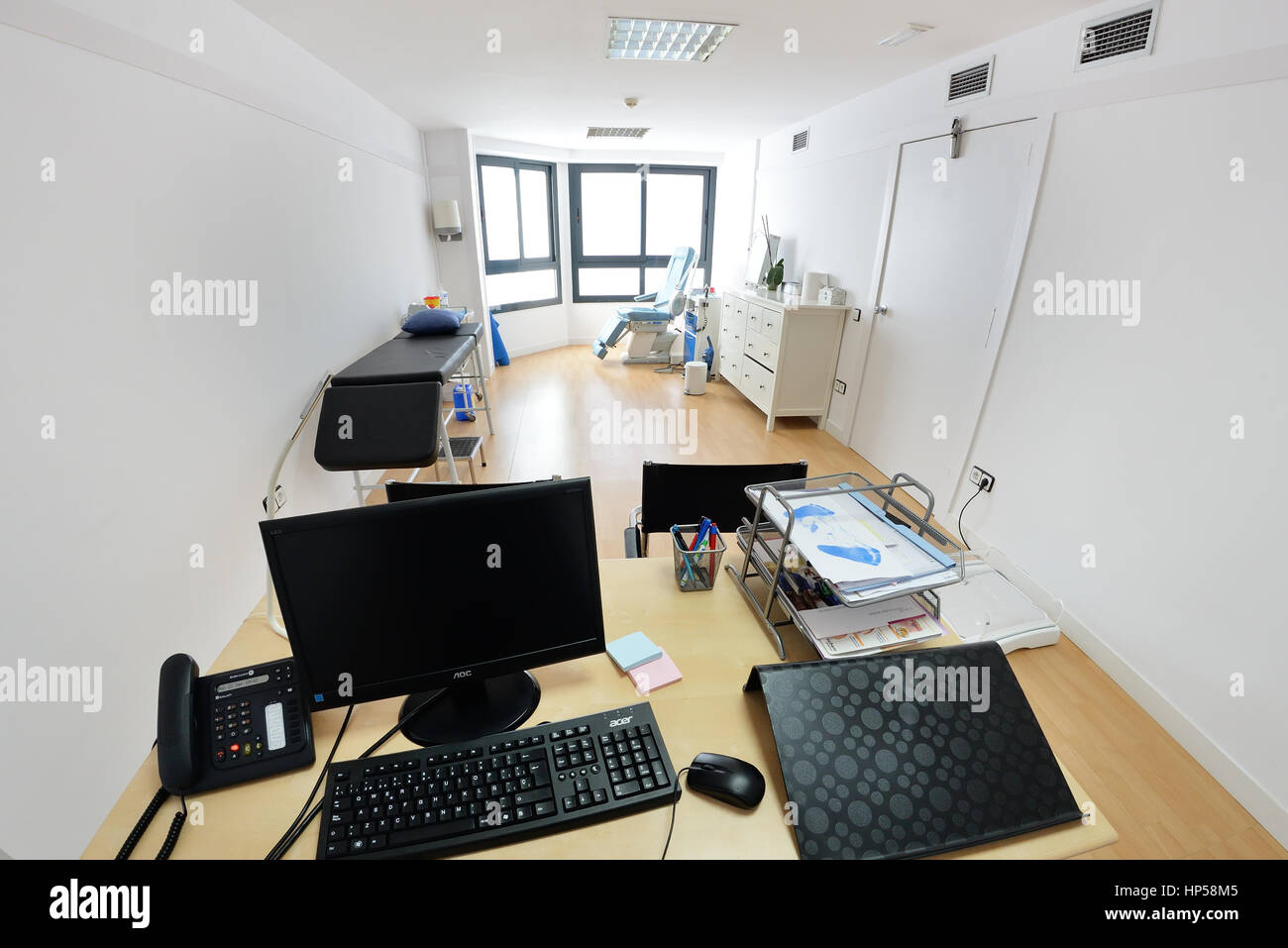 Empty medical office Stock Photo - Alamy