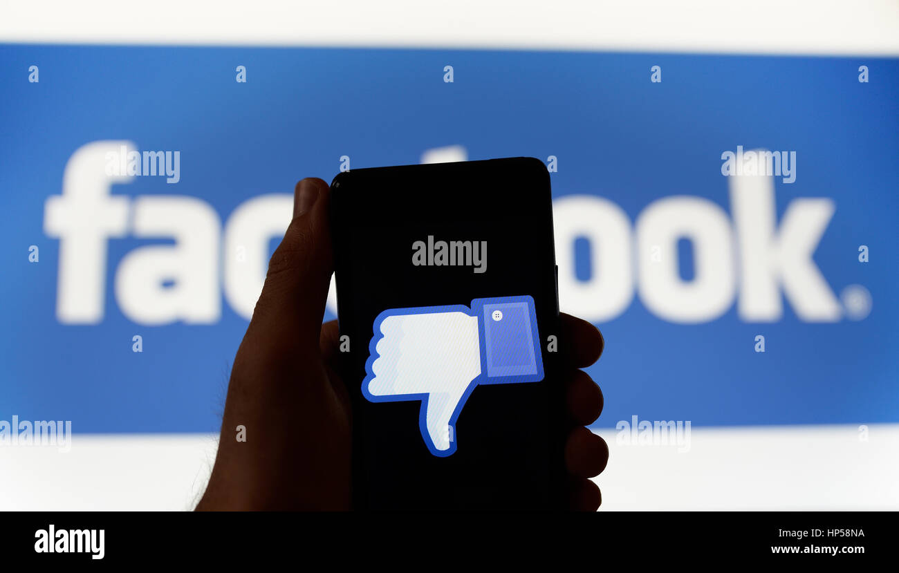 Facebook Dislike Logo