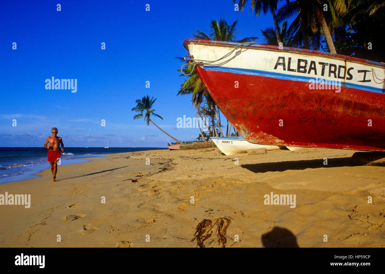 Terrenas beach, Peninsula de Samana, Dominican Republic Stock Photo - Alamy