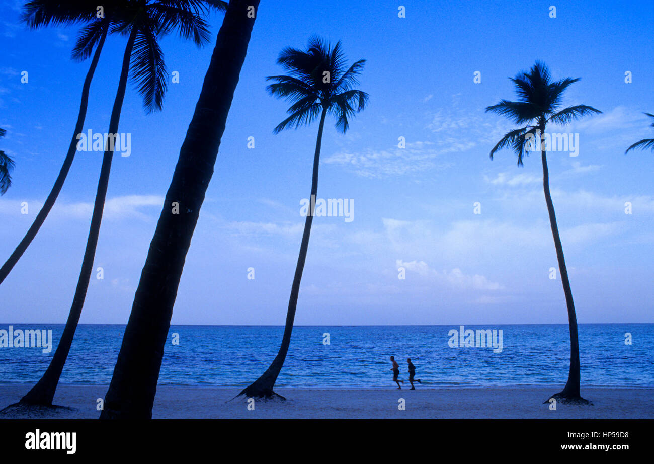 Coson beach, Las Terrenas, Peninsula de Samana, Dominican Republic ...