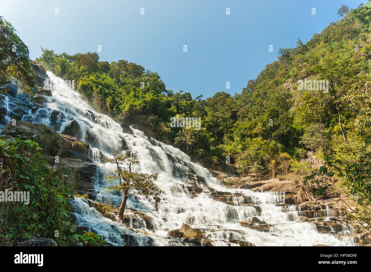 Mae ya waterfall in chiang hi-res stock photography and images - Alamy