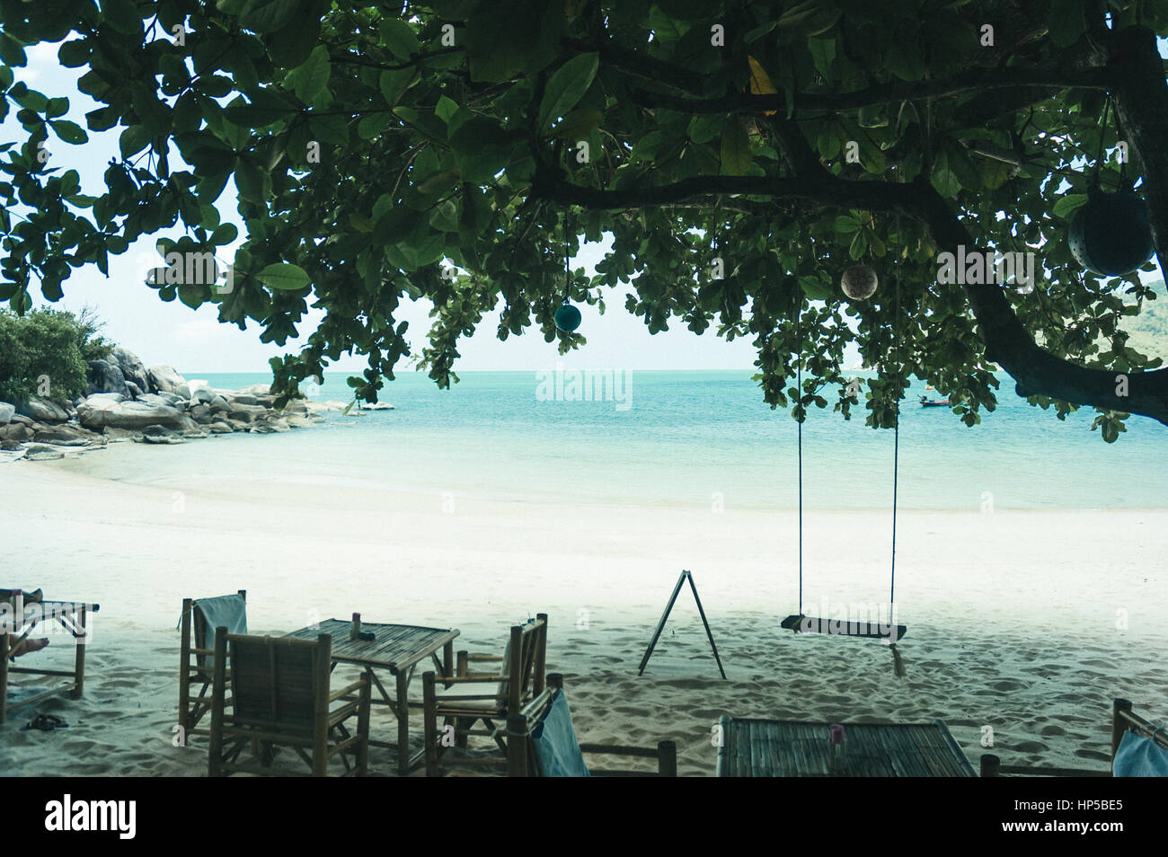 Relaxing on the beach Stock Photo - Alamy