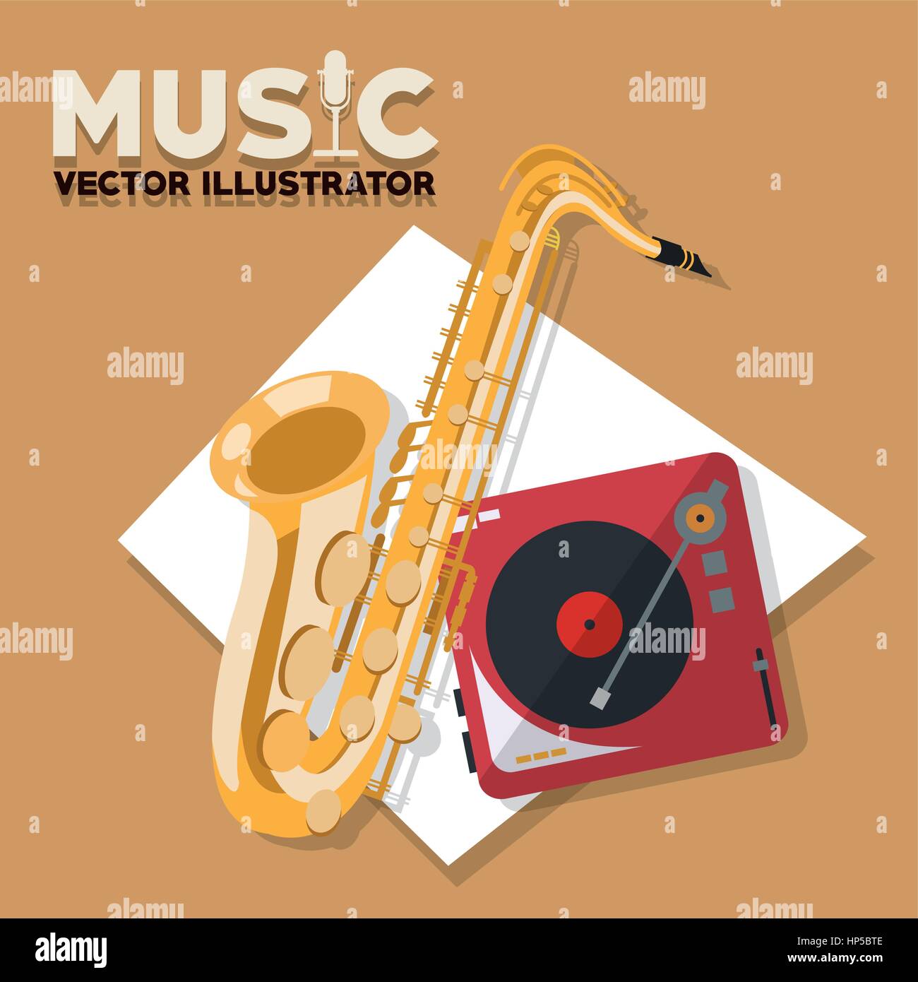 Music concept with icon design, vector illustration 10 eps graphic ...