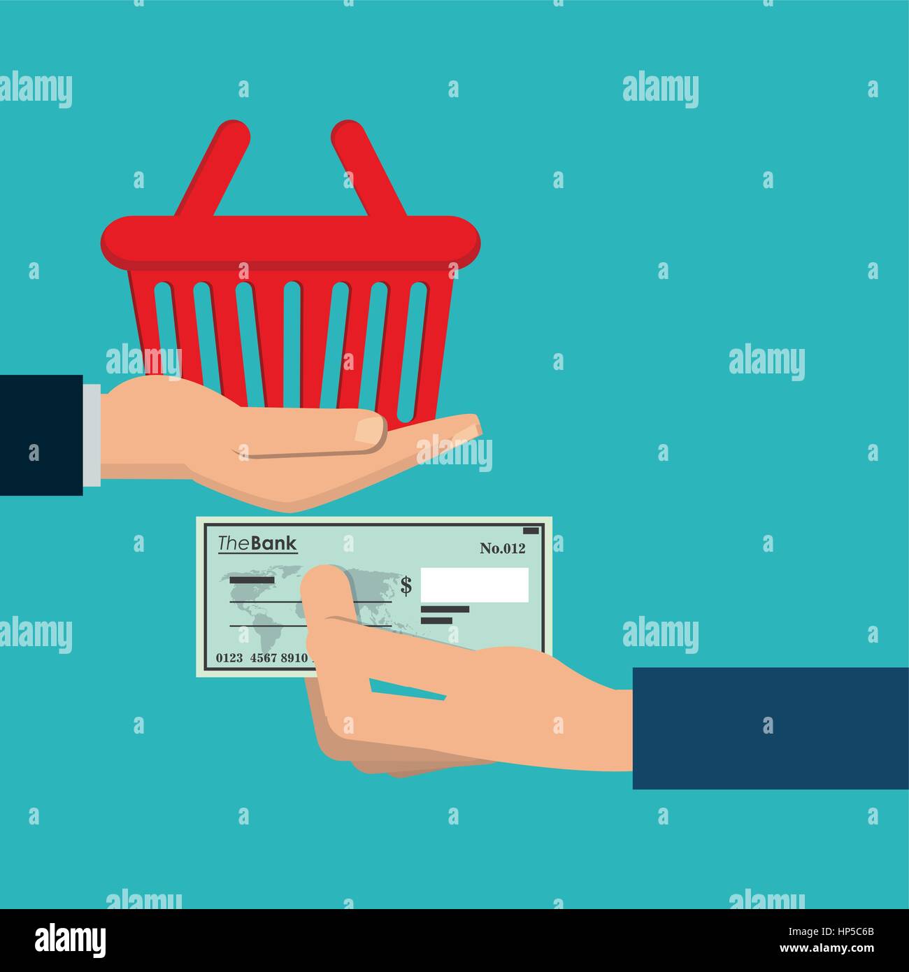 Shopping concept with payment icon design, vector illustration 10 eps ...