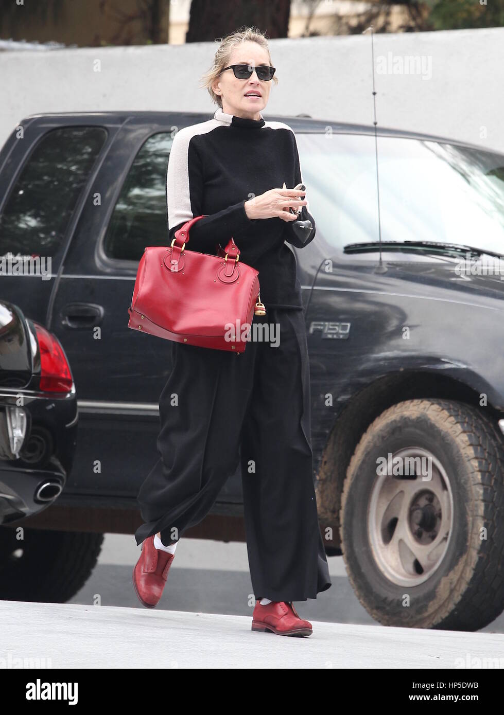 Sharon Stone out and about in Beverly Hills, California Featuring ...