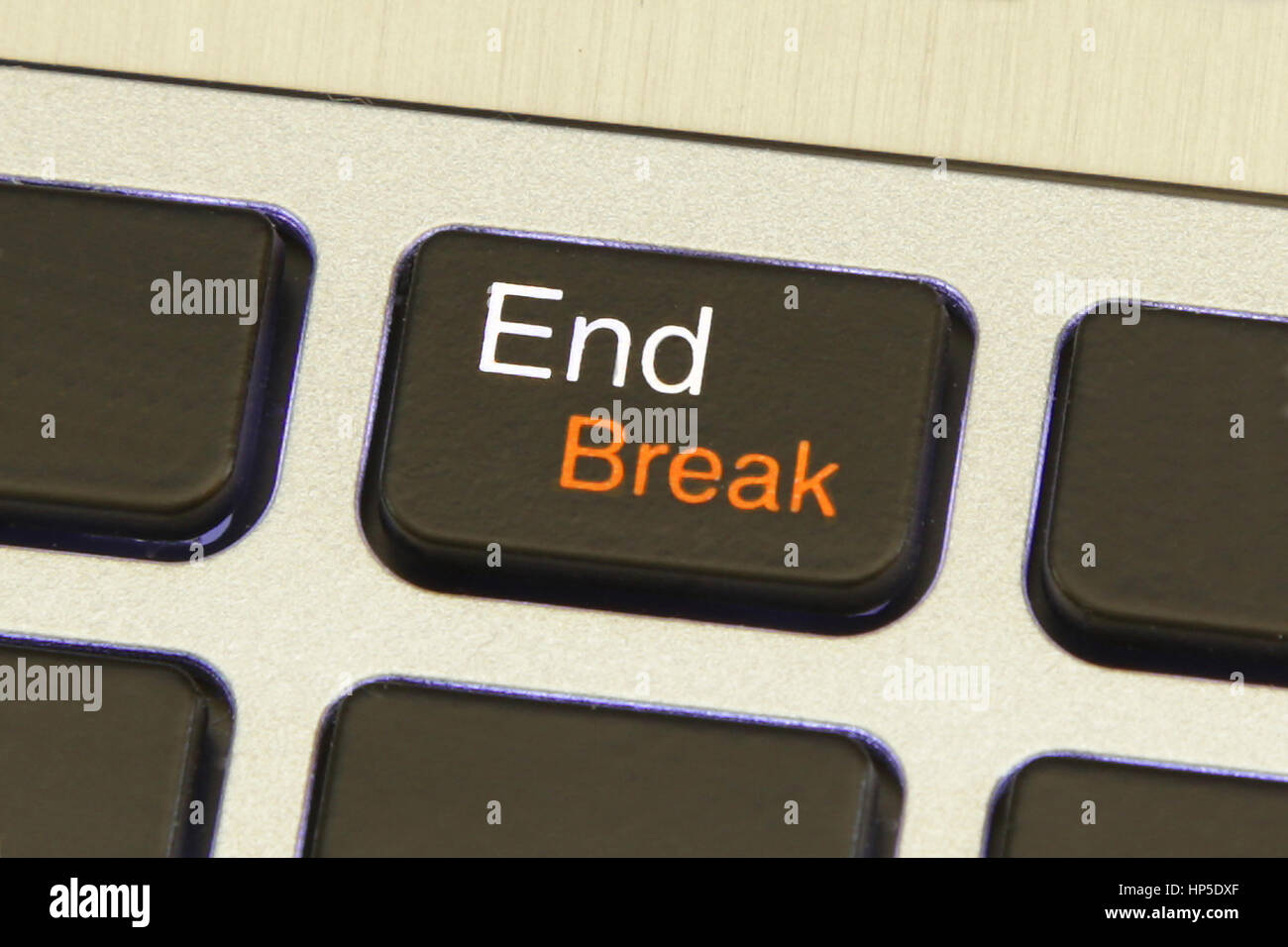 computer end break key safe mode metallic Stock Photo - Alamy