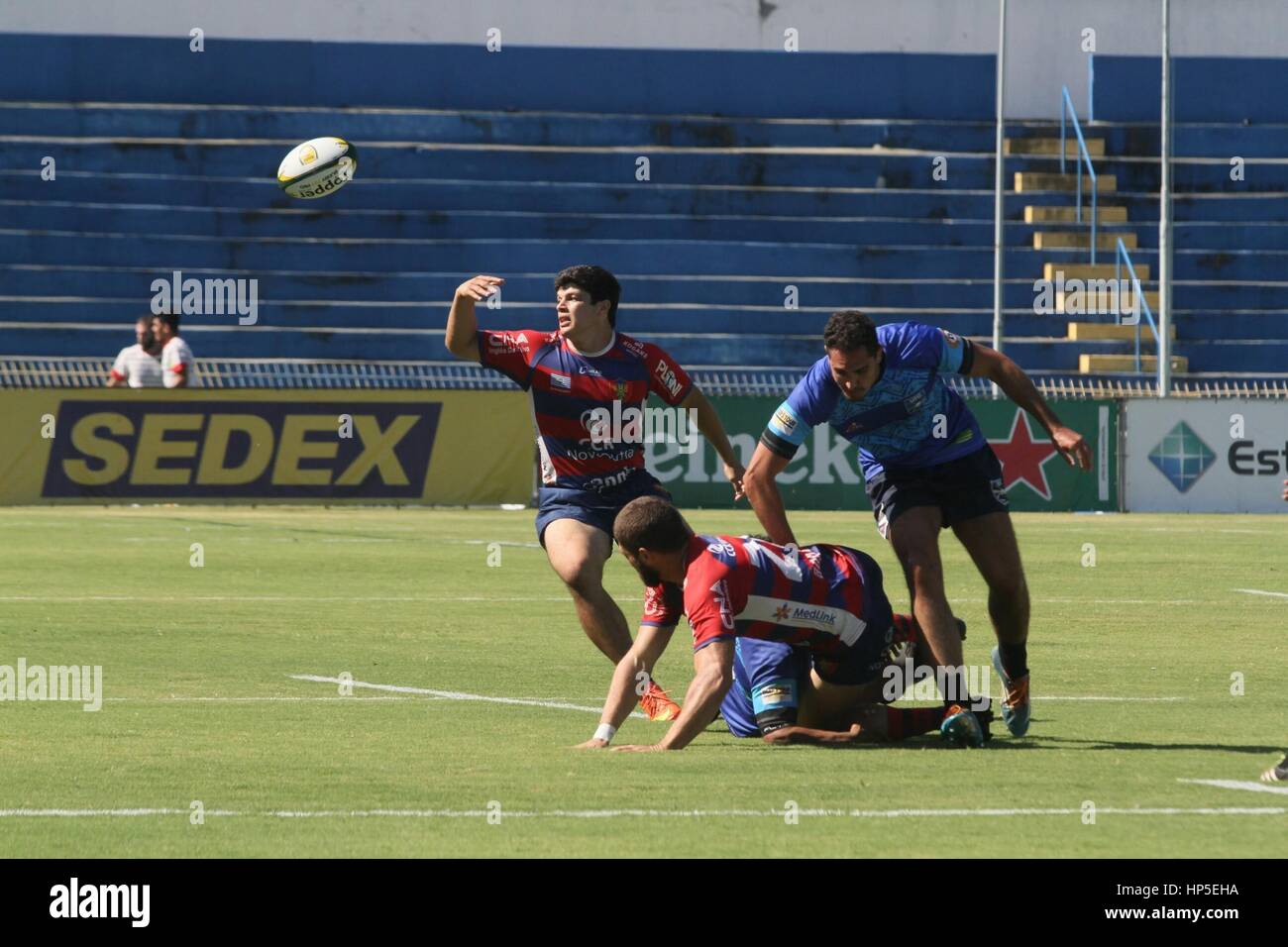 SÃO JOSÉ DOS CAMPOS, SP - 18.02.2017: CAMPEONATO BRASILEIRO DE RUGBY ...
