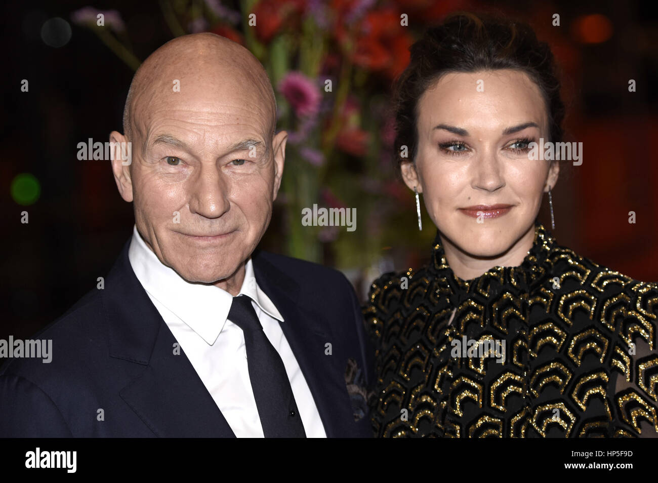 Patrick stewart wife sunny ozell hi-res stock photography and images ...