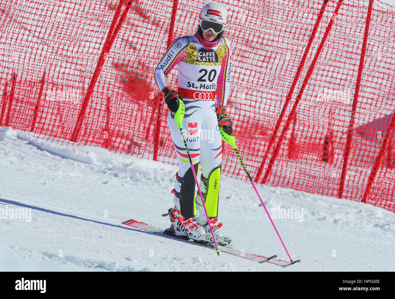 St. Moritz, Germany. 18th Feb, 2017. Christina Geiger from Germany ...
