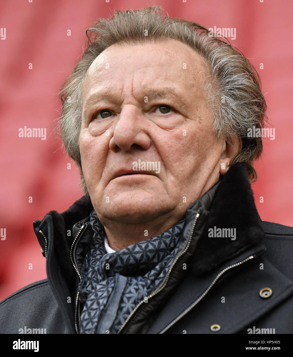 Mainz' president Harald Strutz seen prior to the German Bundesliga ...