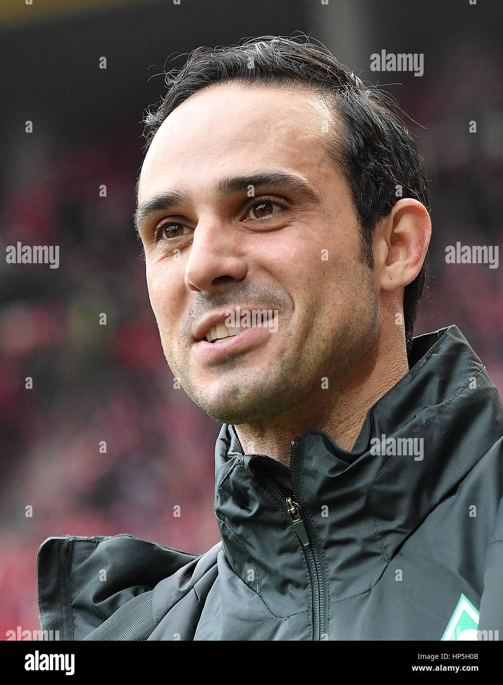 Bremen's coach Alexander Nouri seen prior to the German Bundesliga ...