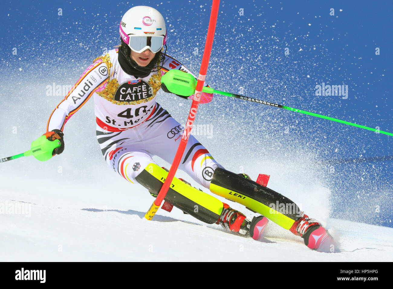 St. Moritz, Switzerland. 18th Feb, 2017. Jessica Hilzinger from Germany ...