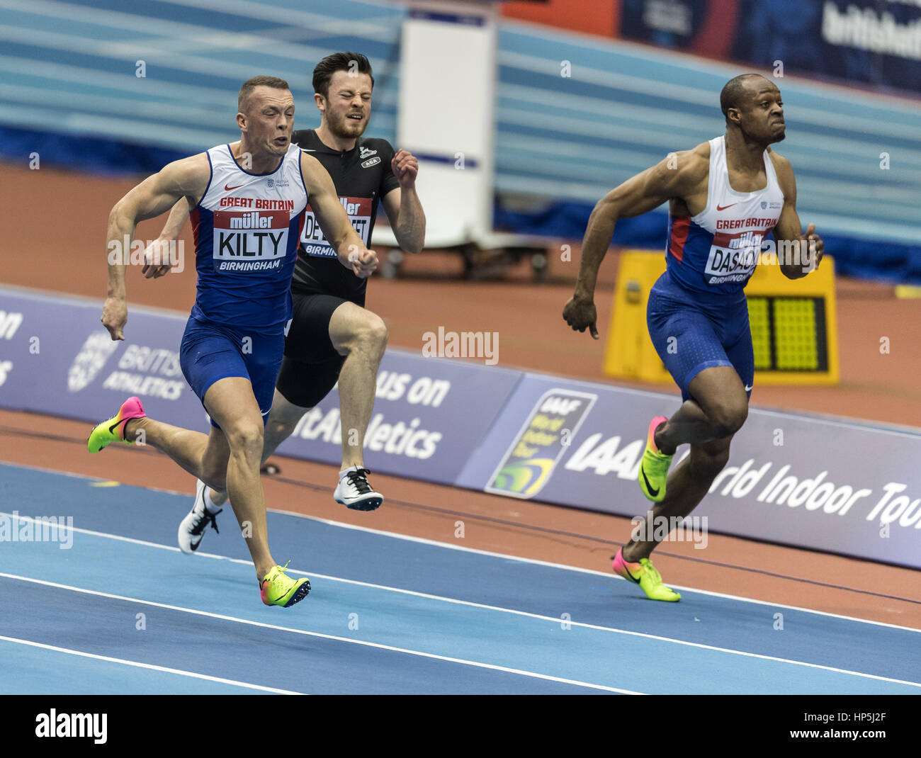 60 meter sprinters hi-res stock photography and images - Alamy