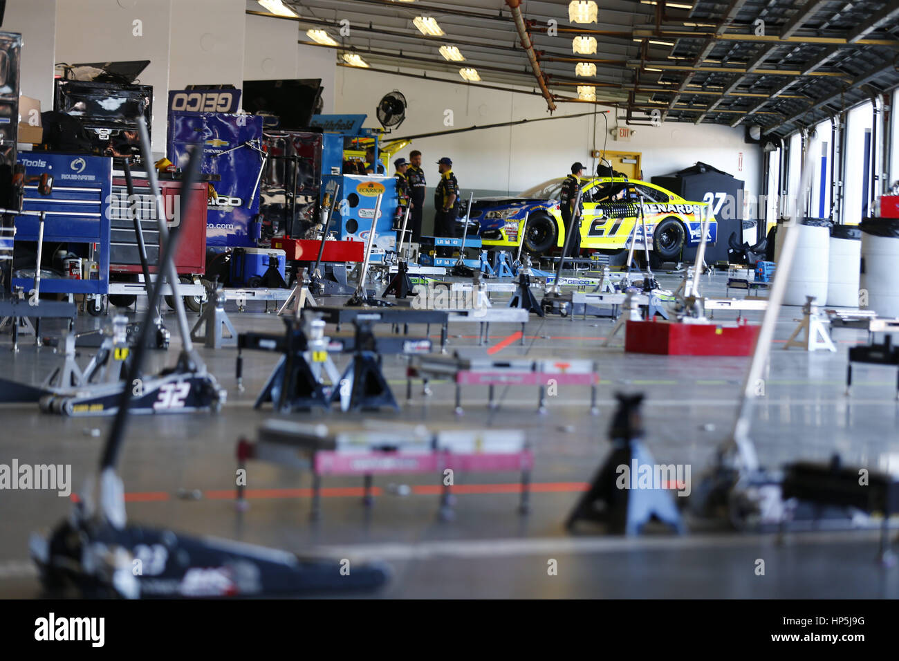 Paul menard, nascar garage hi-res stock photography and images - Alamy