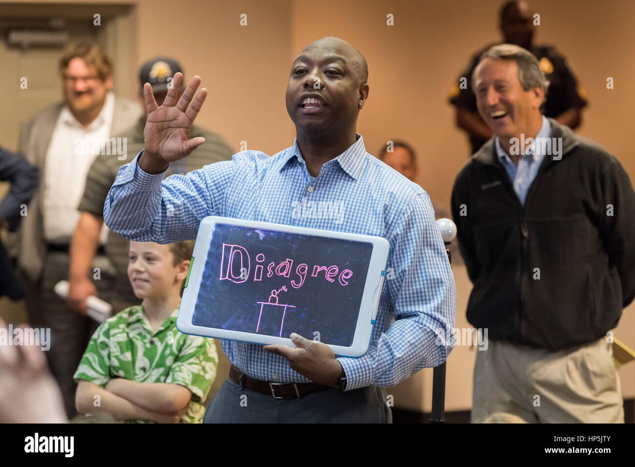 Tim scott trump sign hi-res stock photography and images - Alamy