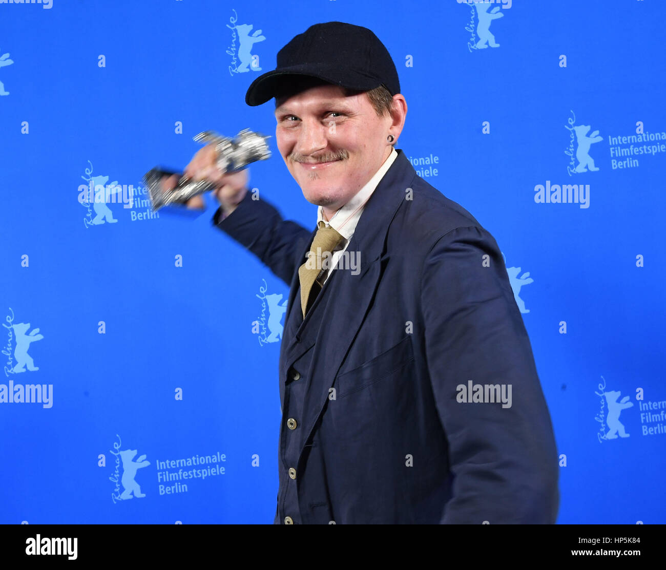 Berlin, Germany. 18th Feb, 2017. Austrian actor Georg Friedrich with ...