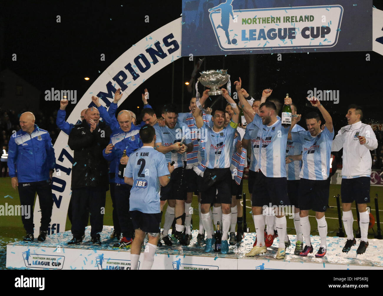 Ballymena utd football team hi-res stock photography and images - Alamy
