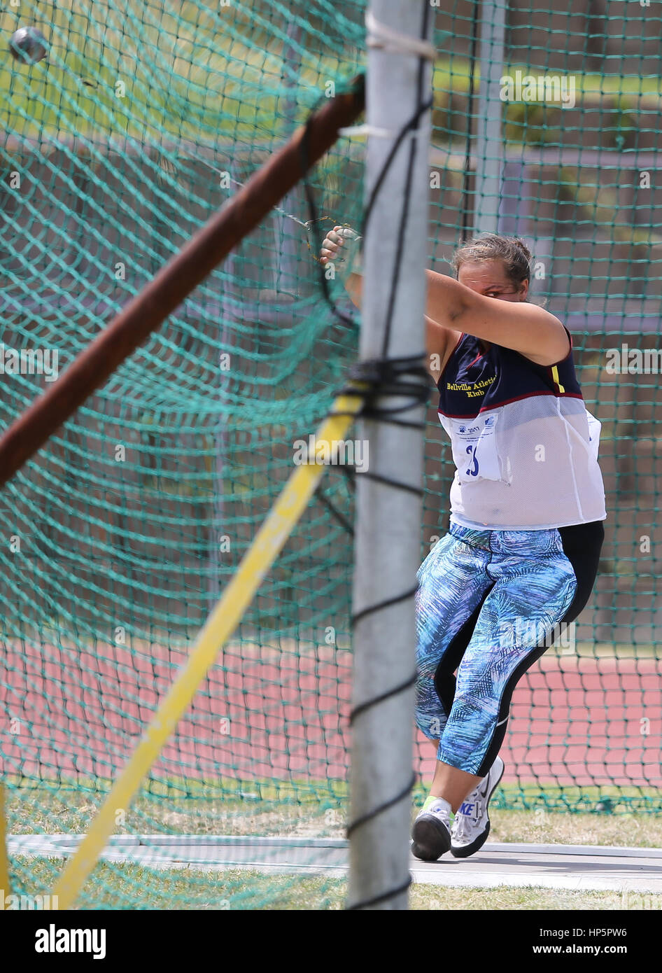 Cape Town, South Africa. 18th February, 2017. Kayla Smit of Bellville ...