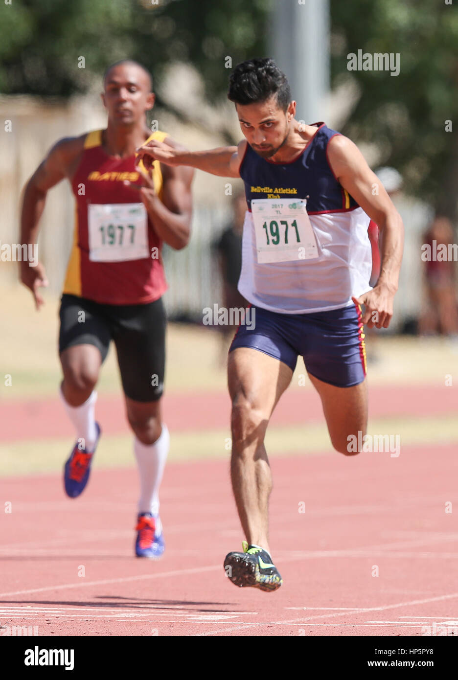 Parow athletics track hi-res stock photography and images - Alamy