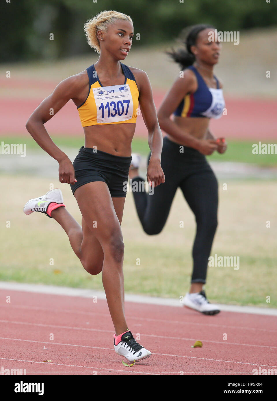 Cape Town, South Africa. 18th February, 2017. Chelsea Samuels of the ...