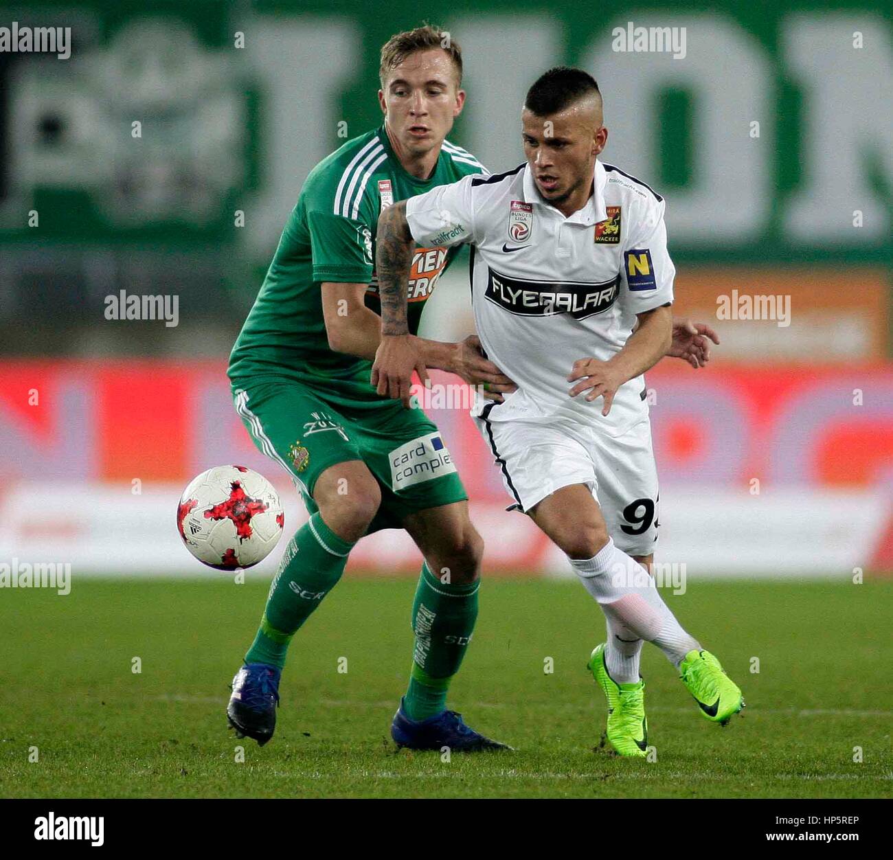 Wien, Weststadion, Germany. 18th February, 2017. Bundesliga Rapid ...