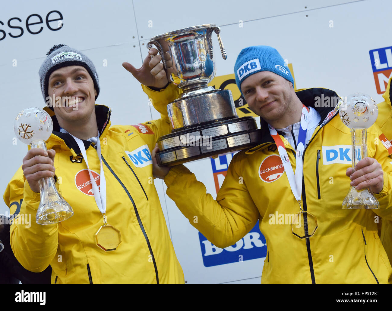 Bobsleigh athletes Francesco Friedrich (l) and Thorsten Margis from ...