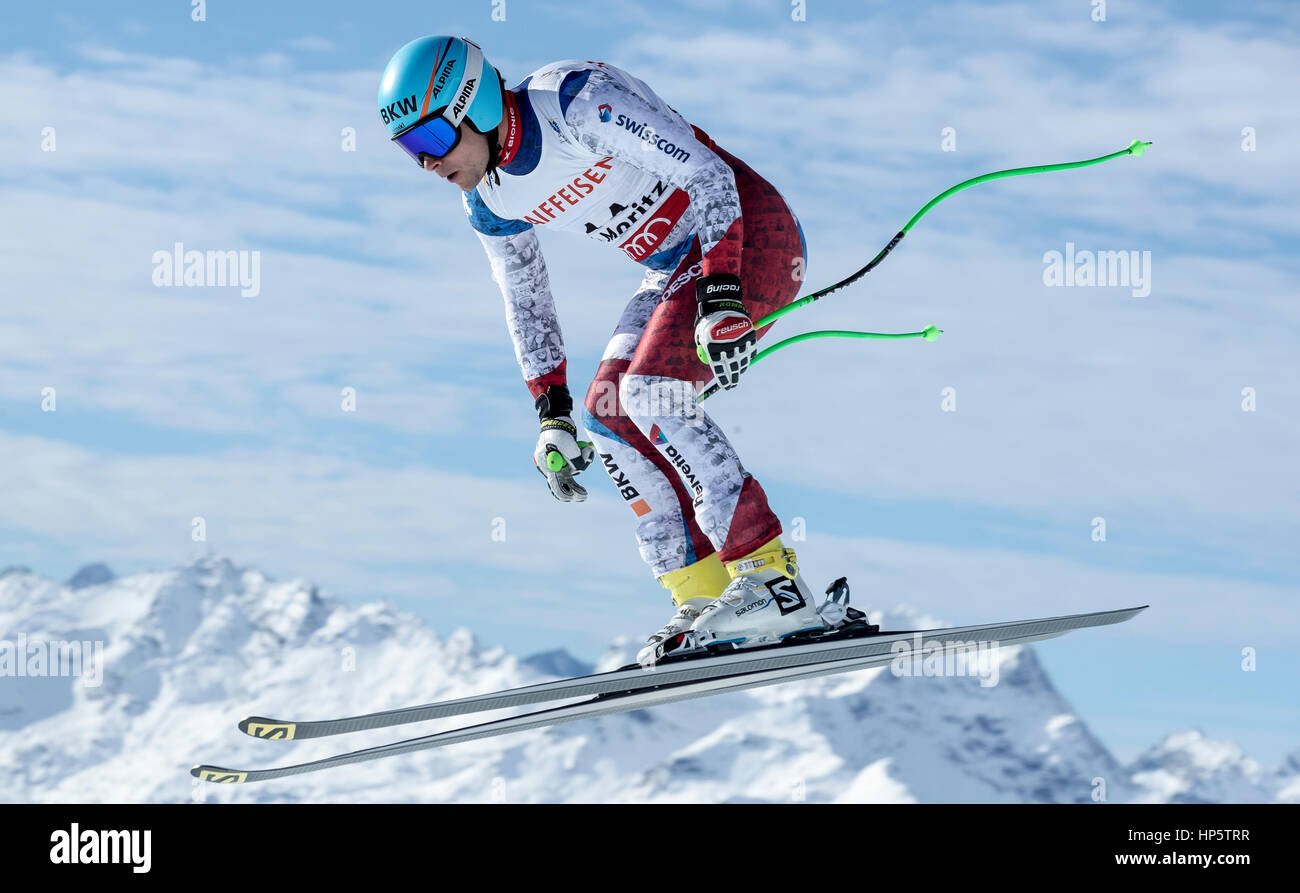 February 17th 2017, St Moritz, Switzerland; Training Day at St. Moritz ...
