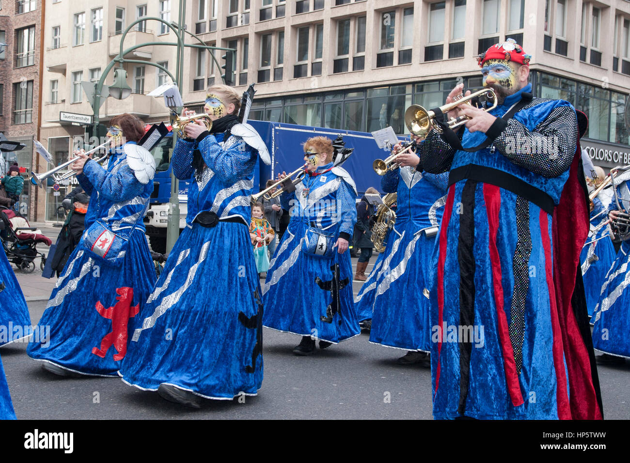Berlin, Germany. 19th Feb, 2017. Carnival parade. Berlin, Germany ...