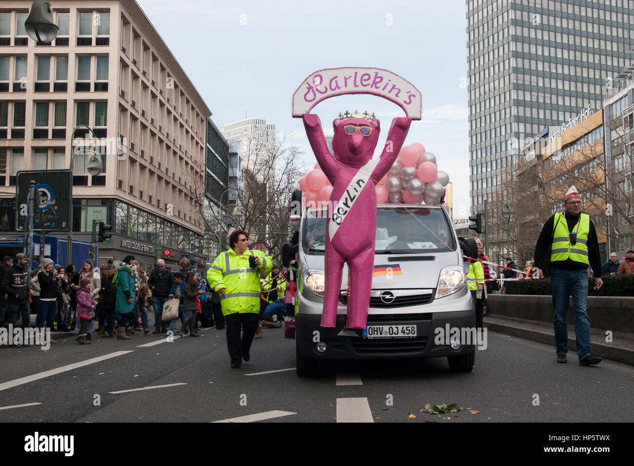 Berlin, Germany. 19th Feb, 2017. Carnival parade. Berlin, Germany ...