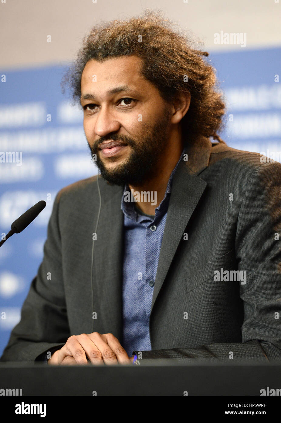 Director Alain Gomis from France, who won the Silver Bear Grand Prize ...