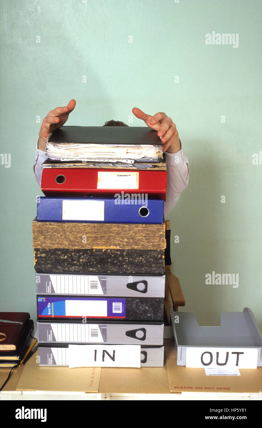 Paperwork mountain hi-res stock photography and images - Alamy