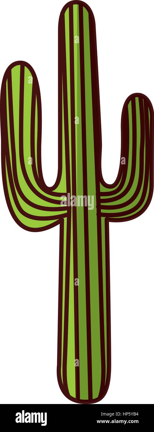 cactus desert plant icon vector illustration design Stock Vector Image ...