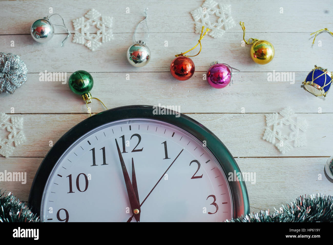 Christmas Clock Wallpaper