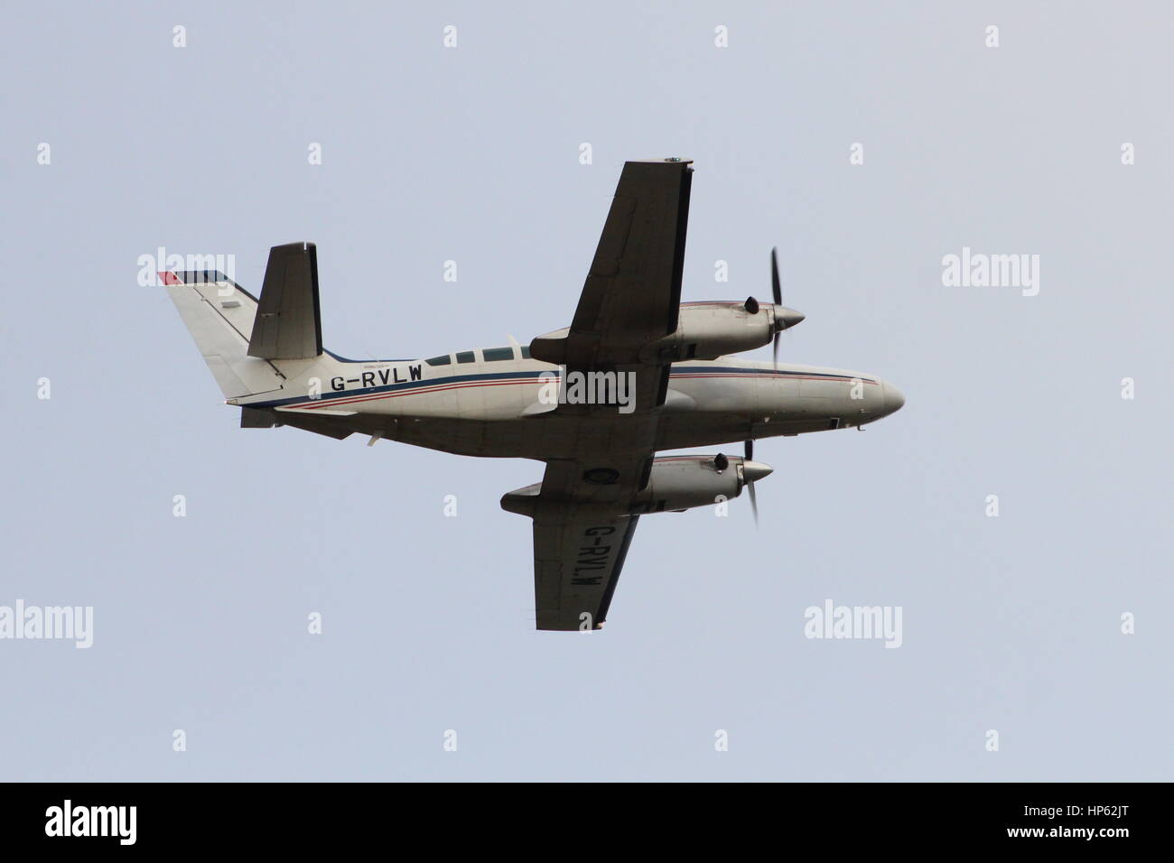 G-RVLW, a Reims-Cessna F406 Caravan II operated by RVL Group, departing ...