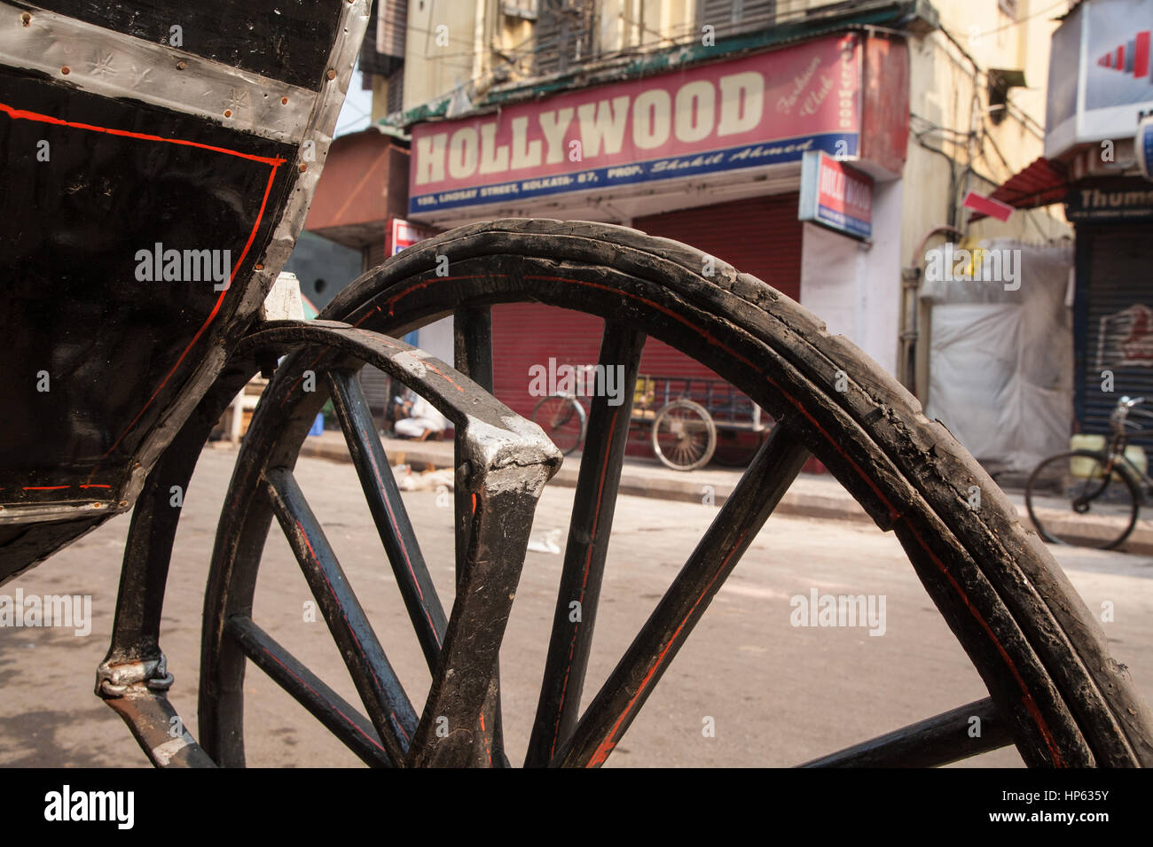 Rickshaw wheel hi-res stock photography and images - Alamy