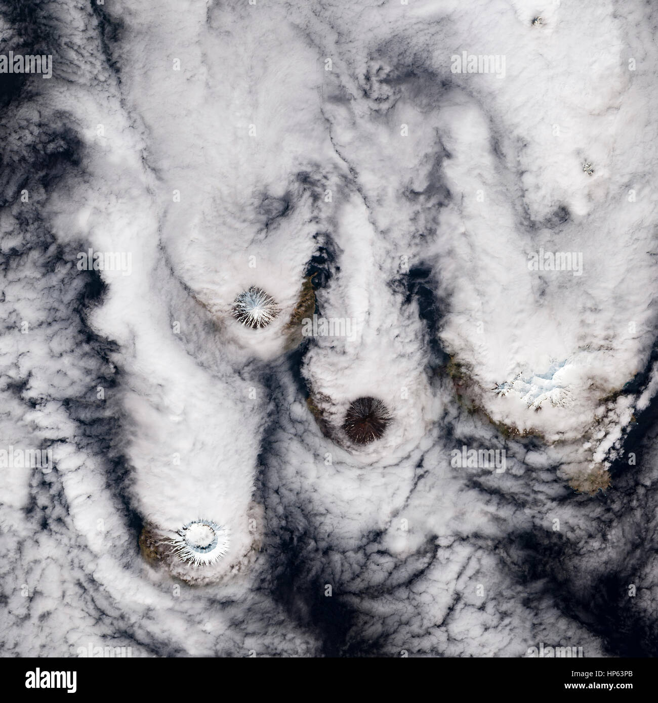 Earth top view from space. Elements of this image furnished by NASA ...