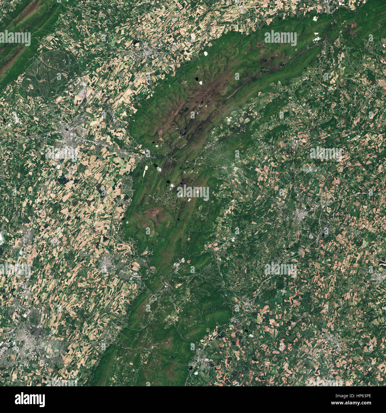 Earth top view from space. Elements of this image furnished by NASA ...