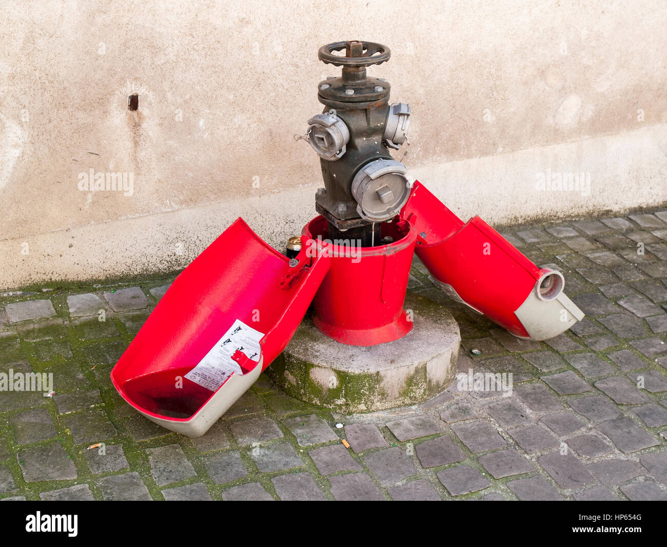 French Fire Hydrant Stock Photo - Alamy