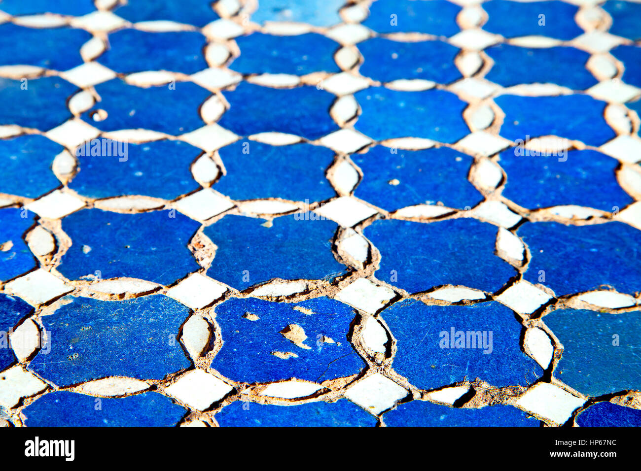 abstract morocco in africa tile the colorated pavement background ...