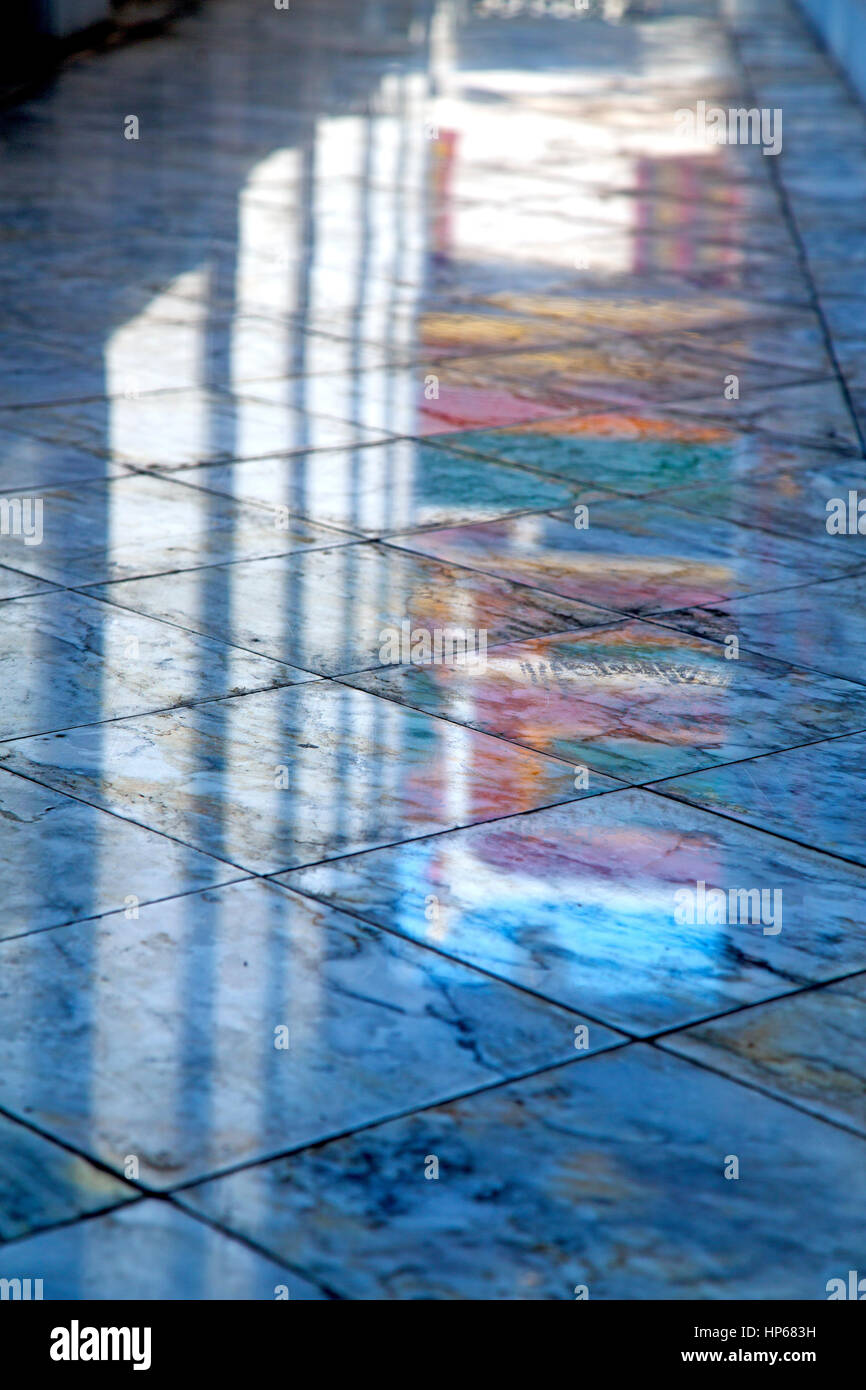in asia bangkok thailand abstract pavement cross stone step the temple ...