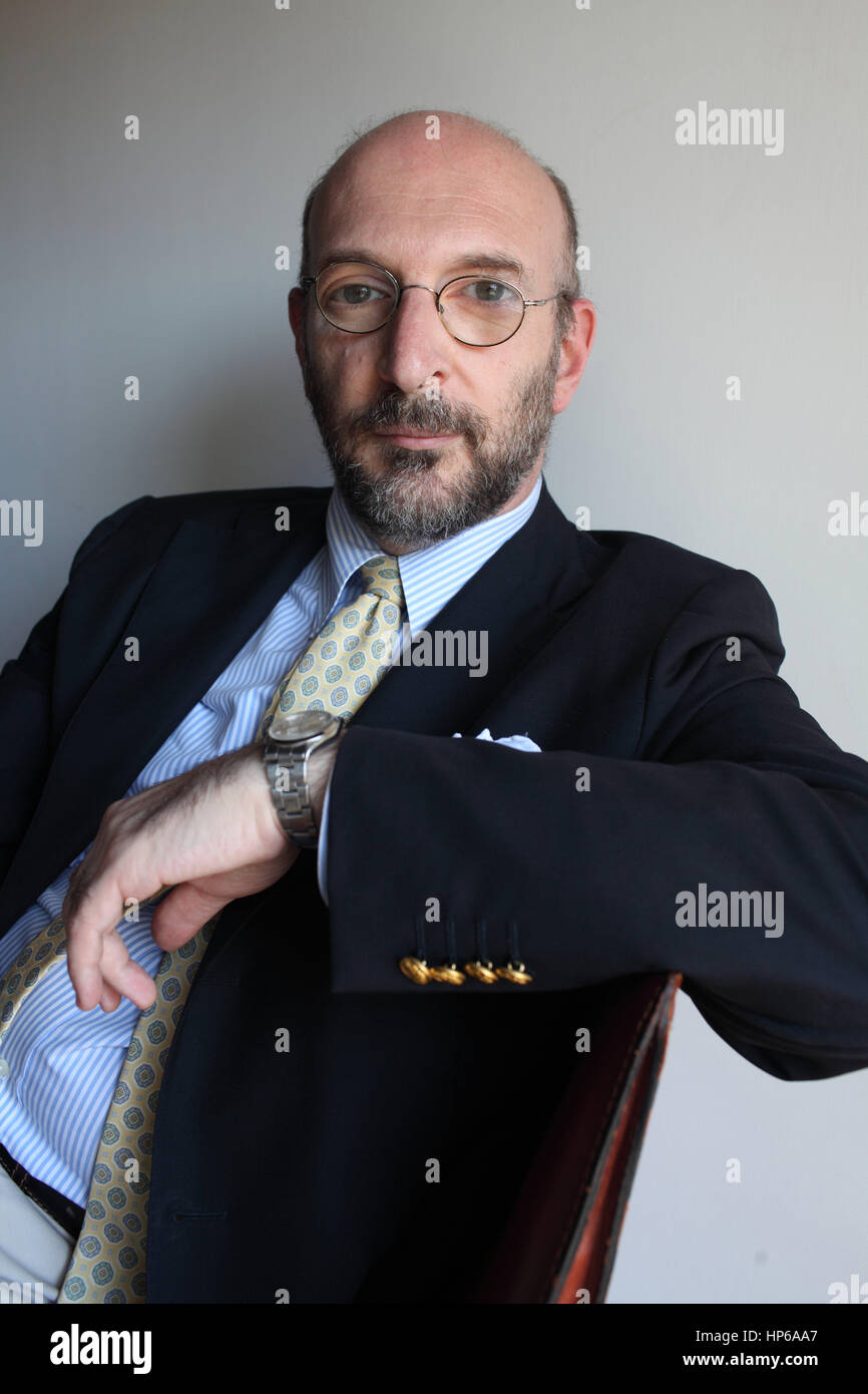 Portrait of Alessandro Piperno 20/07/2016 ©Basso CANNARSA/Opale Stock ...