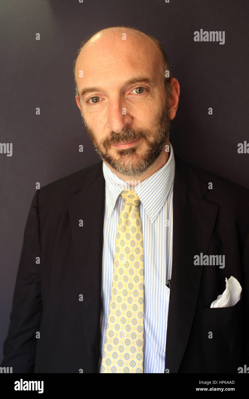 Portrait of Alessandro Piperno 20/07/2016 ©Basso CANNARSA/Opale Stock ...